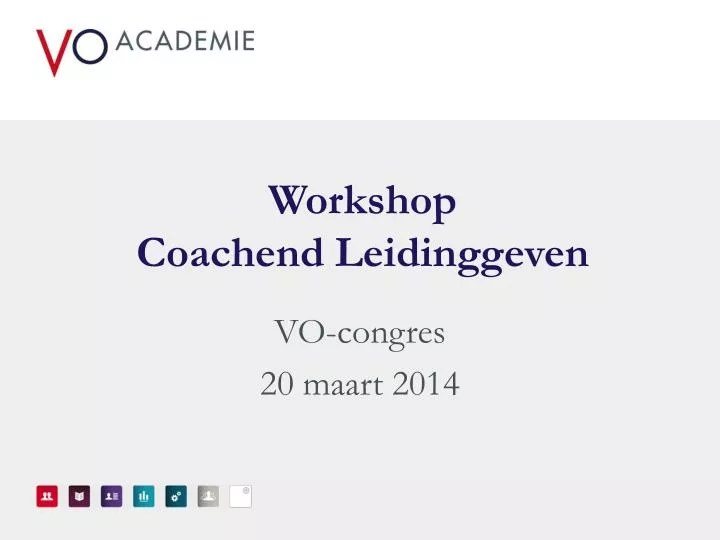 PPT - Workshop Coachend Leidinggeven PowerPoint Presentation, free ...