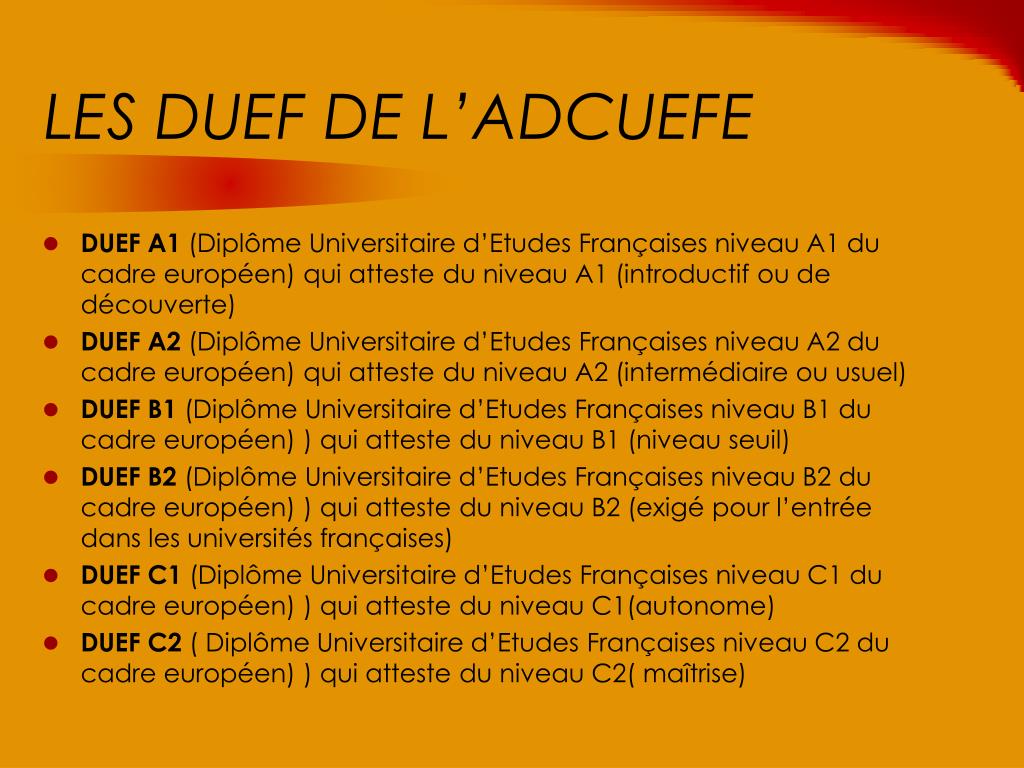 PPT - Centre Universitaire d’études françaises de l’Université de ...
