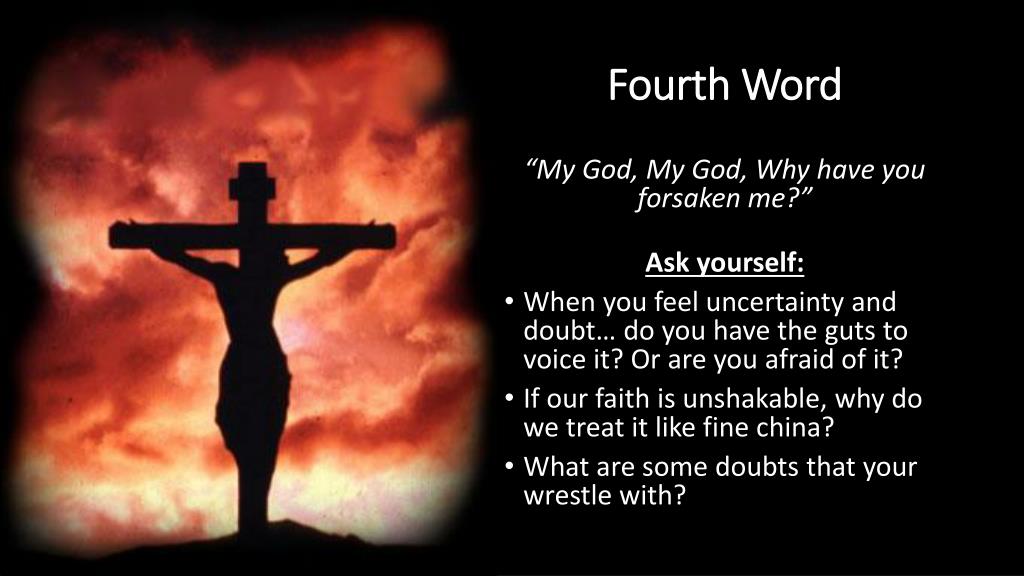 PPT - Bible 10 Seven statements of Jesus on the cross PowerPoint ...