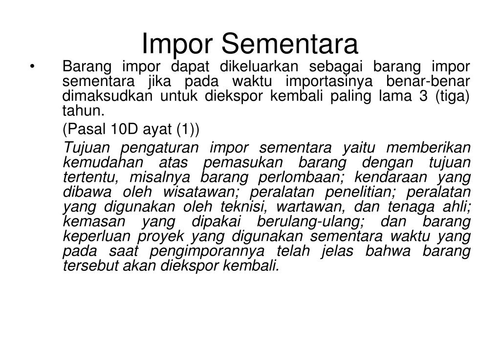 PPT - PENGANGKUTAN BARANG IMPOR DAN EKSPOR PowerPoint Presentation ...