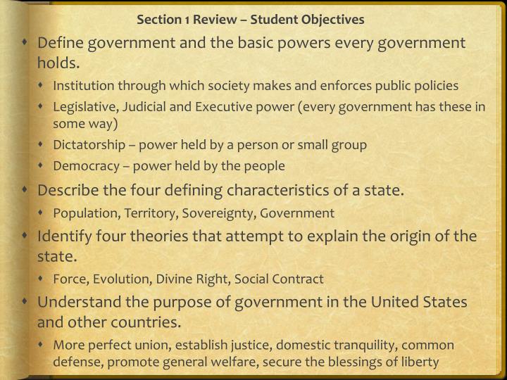 PPT - Chapter 1 Principles of Government PowerPoint Presentation - ID ...