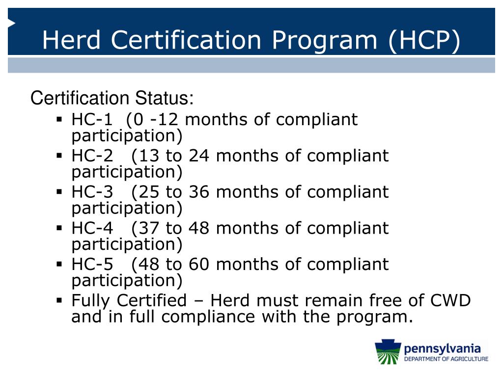 PPT - Chronic Wasting Disease 2014 Order of General Quarantine ...