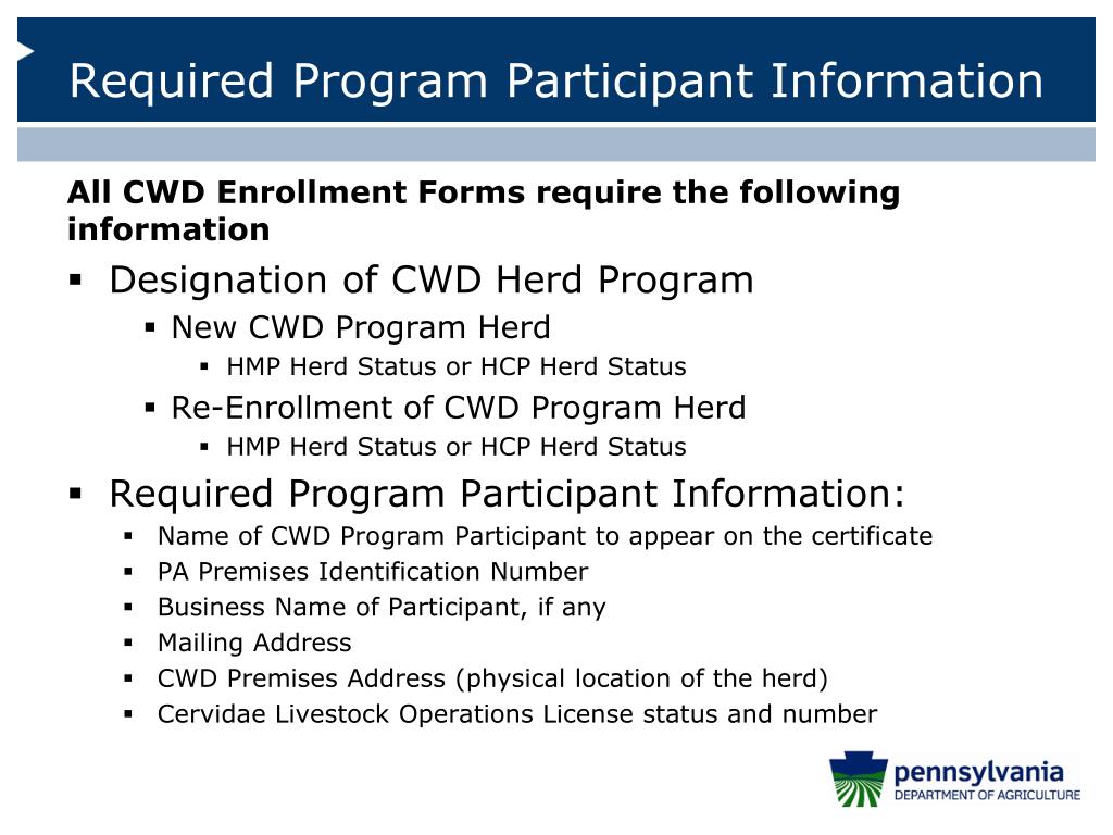 PPT - Chronic Wasting Disease 2014 Order of General Quarantine ...