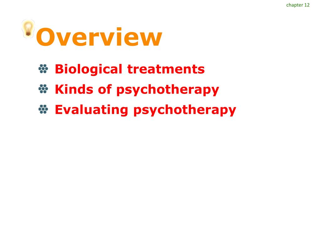 PPT - Exploring Biological Treatments for Mental Disorders: Methods ...
