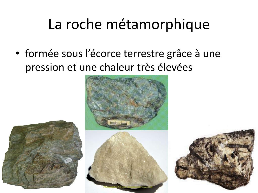 PPT - Thème 2 : Les roches et le cycle des roches PowerPoint ...