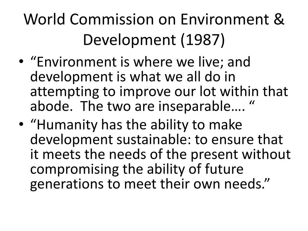 PPT - Living Sustainable Development: Opportunities for Planets, Places ...