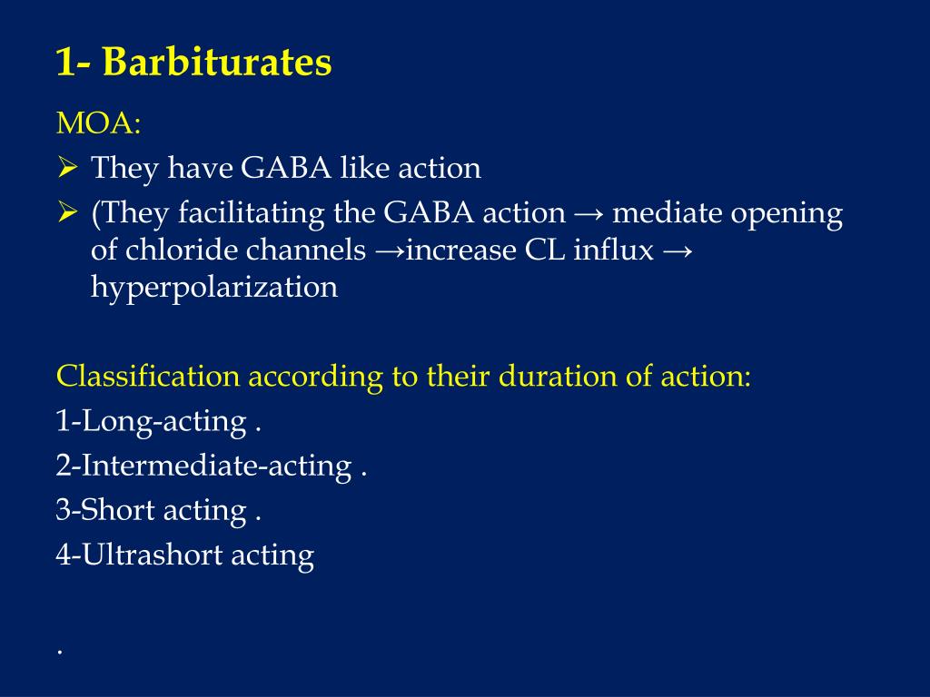 PPT - CNS Depressant Drugs PowerPoint Presentation, free download - ID ...