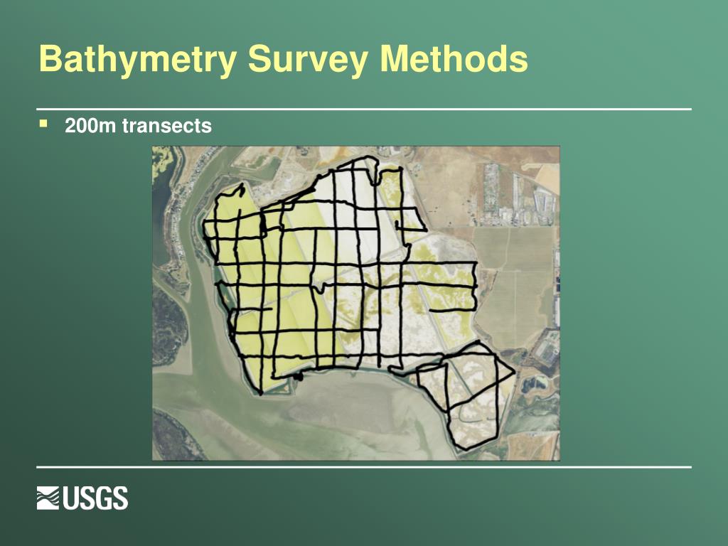 PPT - Bathymetric & Bird Surveys Ponds 9 & 10, Wash Ponds, and Napa ...
