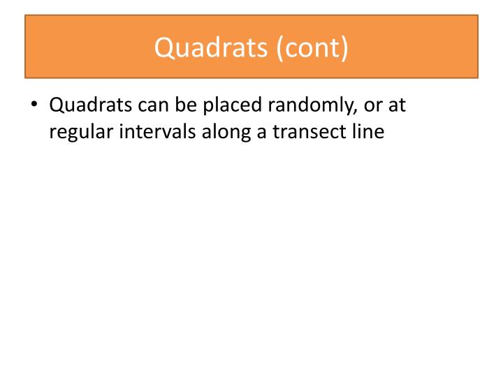 PPT - Ecology Sampling Methods PowerPoint Presentation - ID:2163465