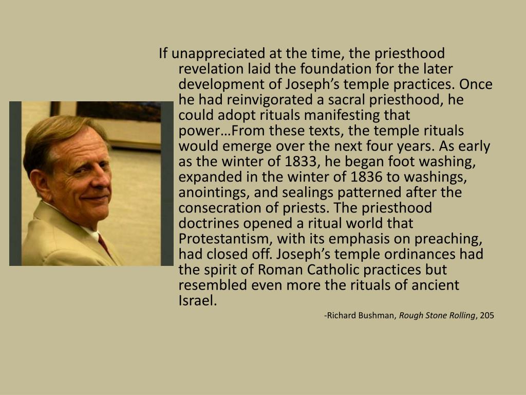 PPT - The Oath and Covenant of the Priesthood; or, a Revelation on the ...