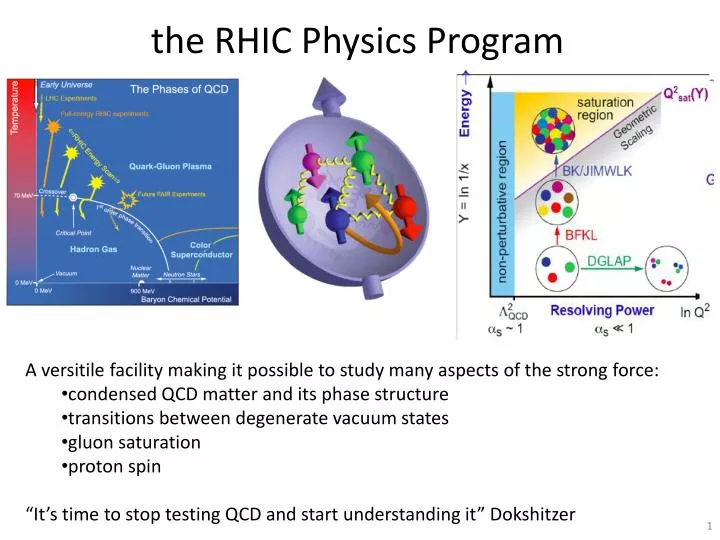PPT - the RHIC Physics Program PowerPoint Presentation, free download ...