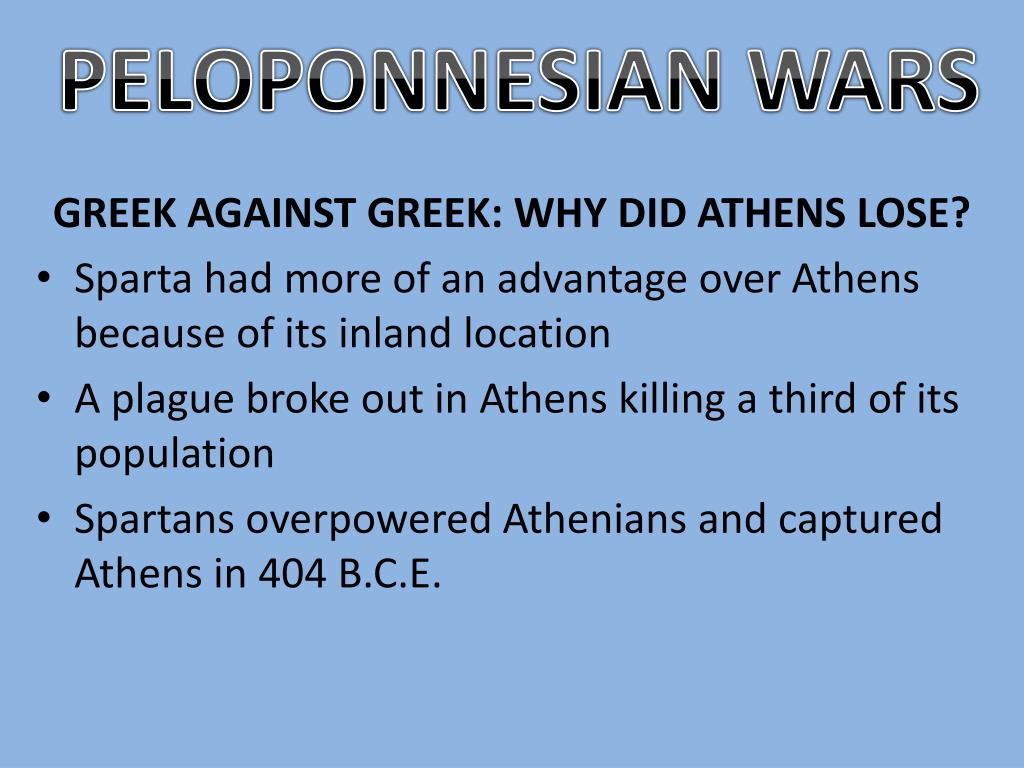PPT - EARLY CIVILIZATIONS ATHENS & SPARTA GREEK CONFLICT ATHENIAN ...
