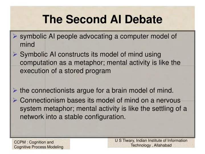 PPT - The Second AI Debate PowerPoint Presentation, free download - ID ...