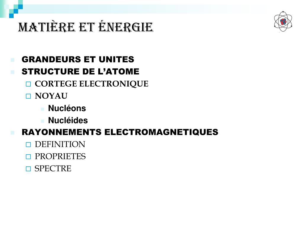 PPT - Éléments de Biophysique des Radiations Ionisantes PowerPoint ...