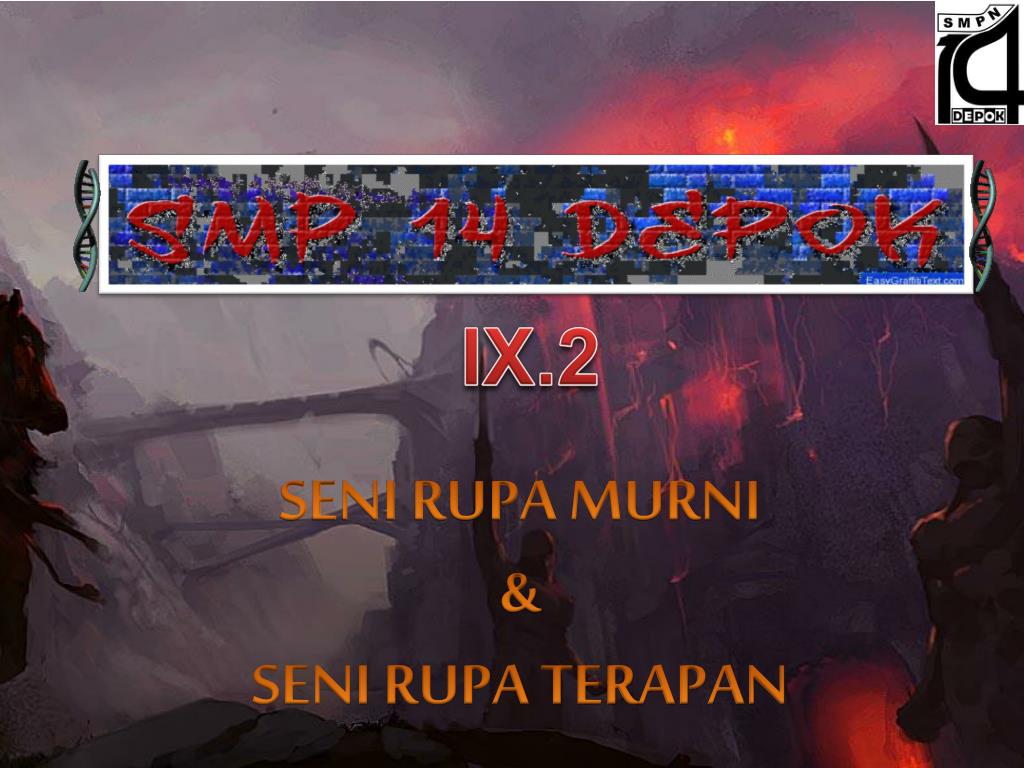 PPT - Seni rupa murni & Seni rupa terapan PowerPoint Presentation - ID ...