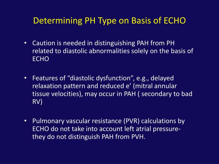 PPT - Role of the Echocardiogram in the Assessment of Pulmonary ...