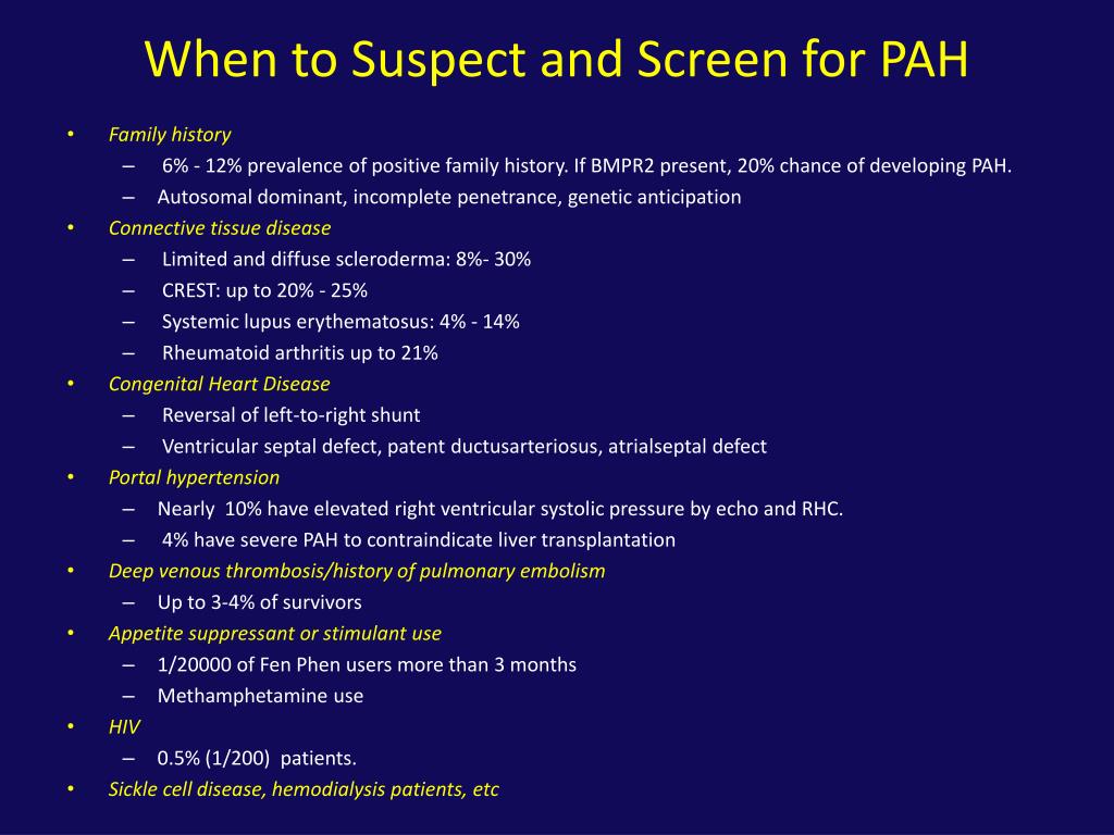 PPT - Role of the Echocardiogram in the Assessment of Pulmonary ...