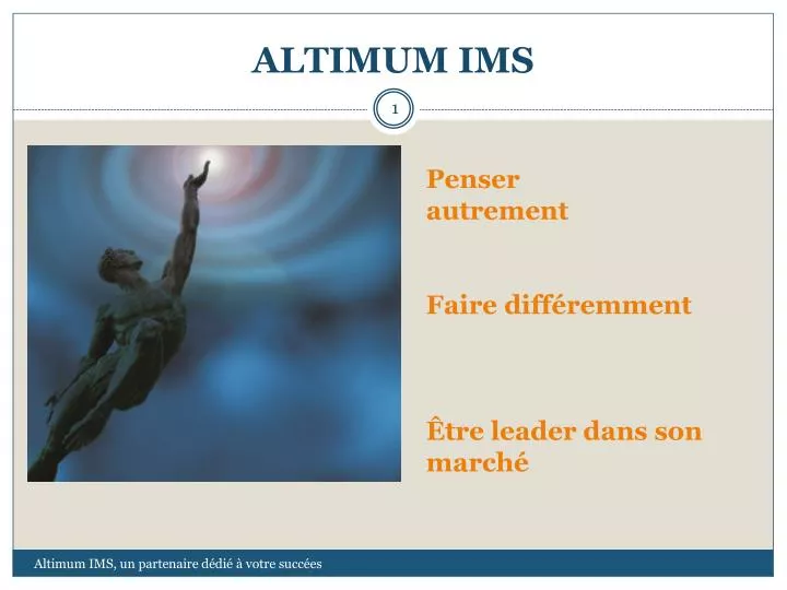 PPT - ALTIMUM IMS PowerPoint Presentation, free download - ID:2165829