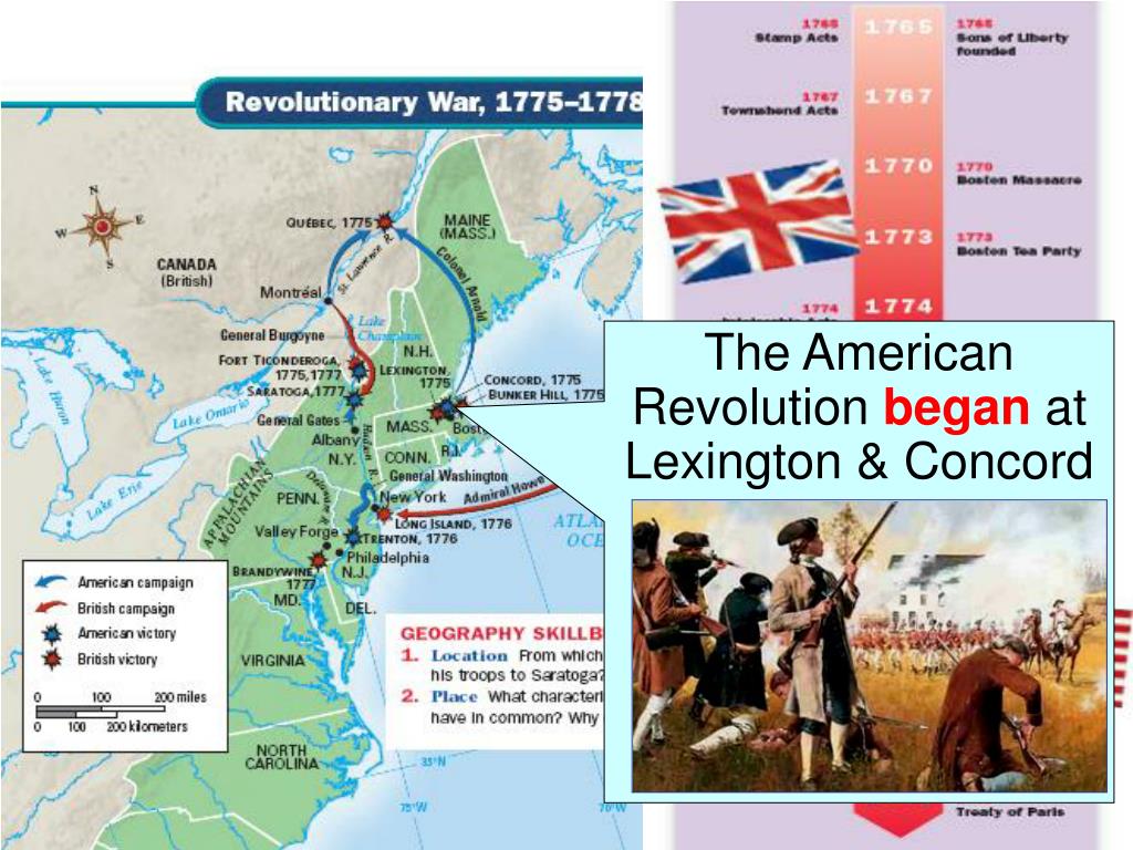 PPT - The Declaration of Independence, American Revolution & Treaty of ...
