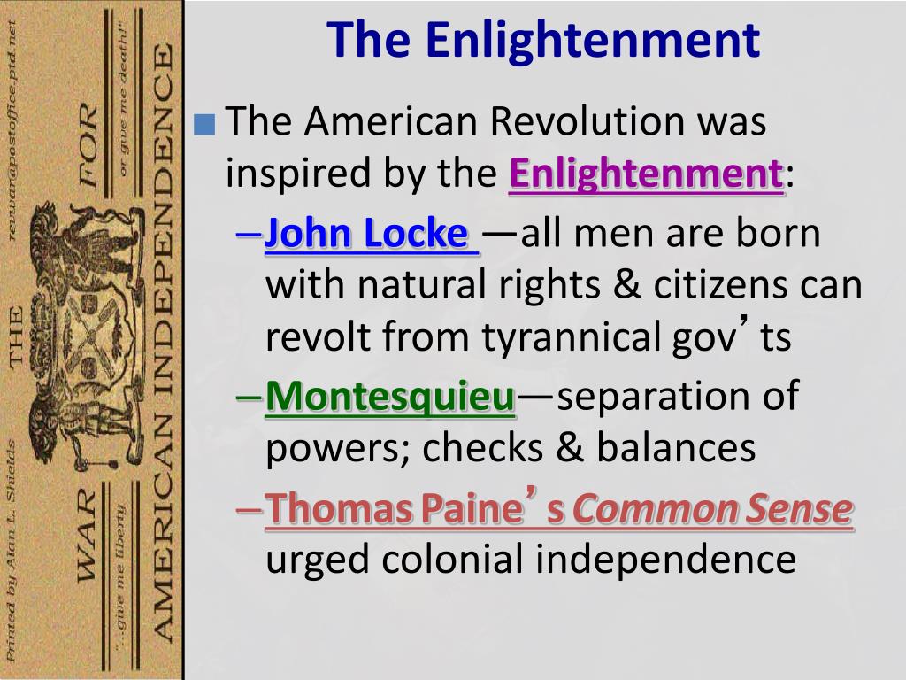 PPT - The Declaration of Independence, American Revolution & Treaty of ...