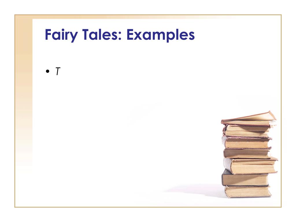 PPT - Fables, Legends , Fairy Tales, Folktales Genre Study PowerPoint ...