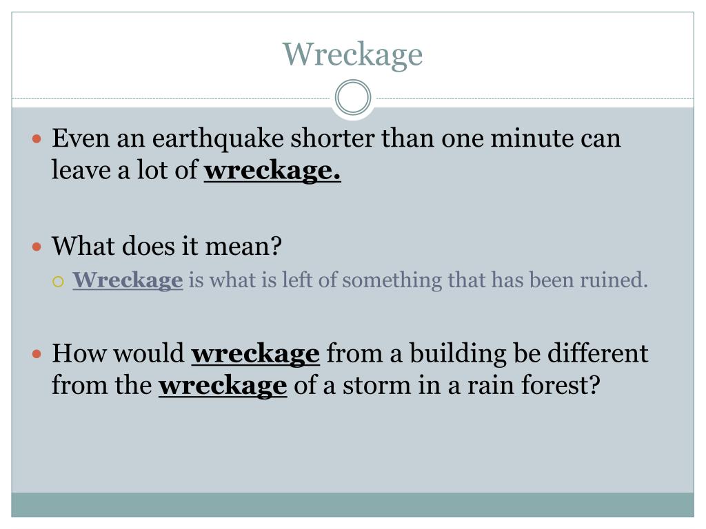 What Does Wreckage Mean Really Lets Chat What Does Wreckage Mean Really Lets Chat