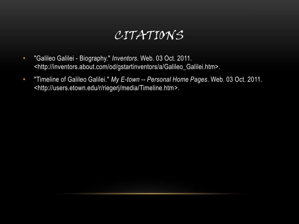 PPT - Galileo Galilei “The Father of Modern Science” PowerPoint ...