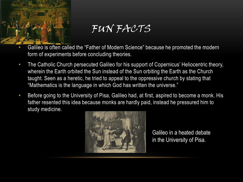 PPT - Galileo Galilei “The Father of Modern Science” PowerPoint ...