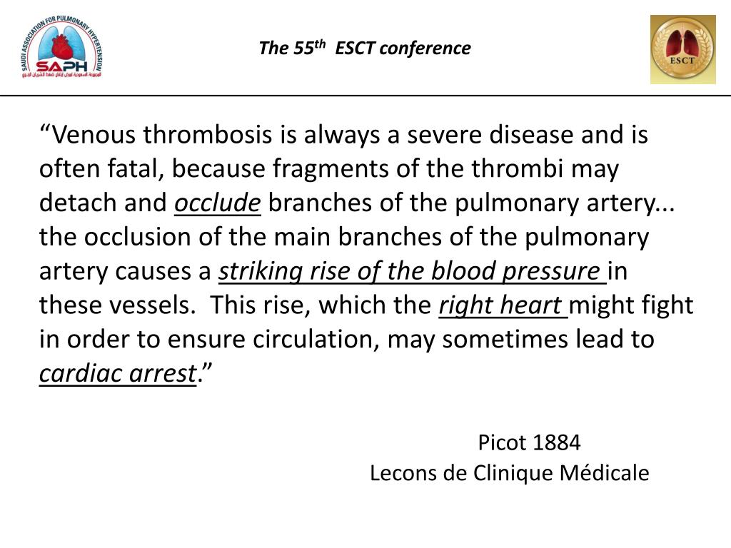 Ppt Treatment Of Submassive Pulmonary Embolism Is Thrombolysis The