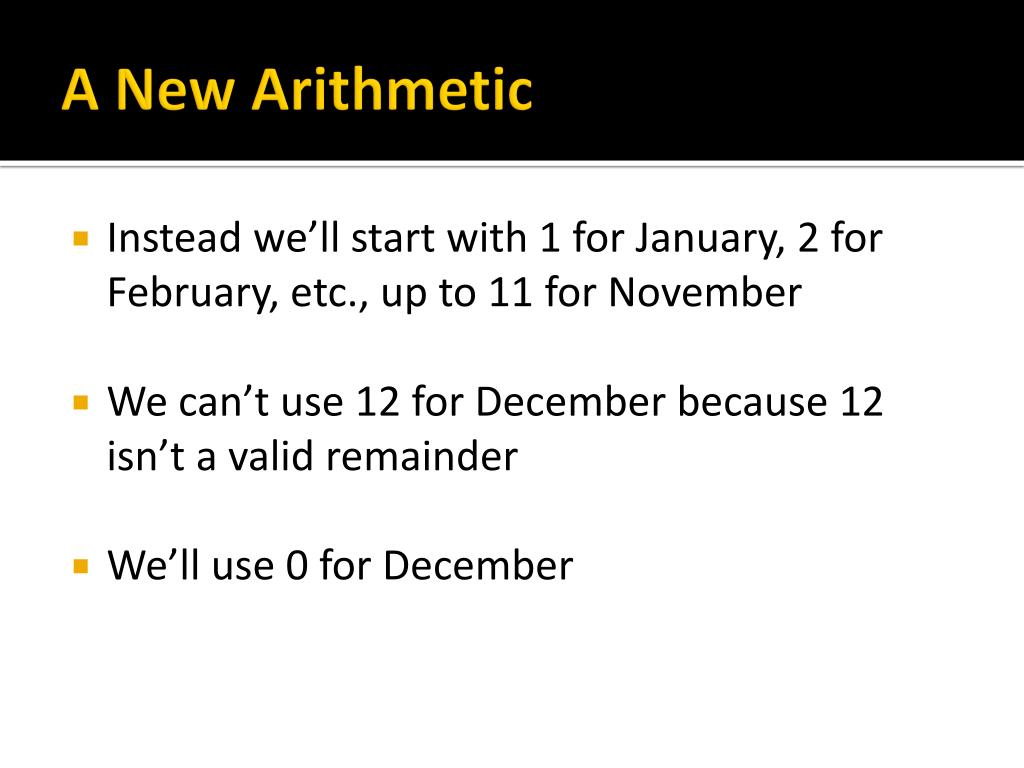 Ppt Section 3 7 Modular Arithmetic And Ciphers Powerpoint
