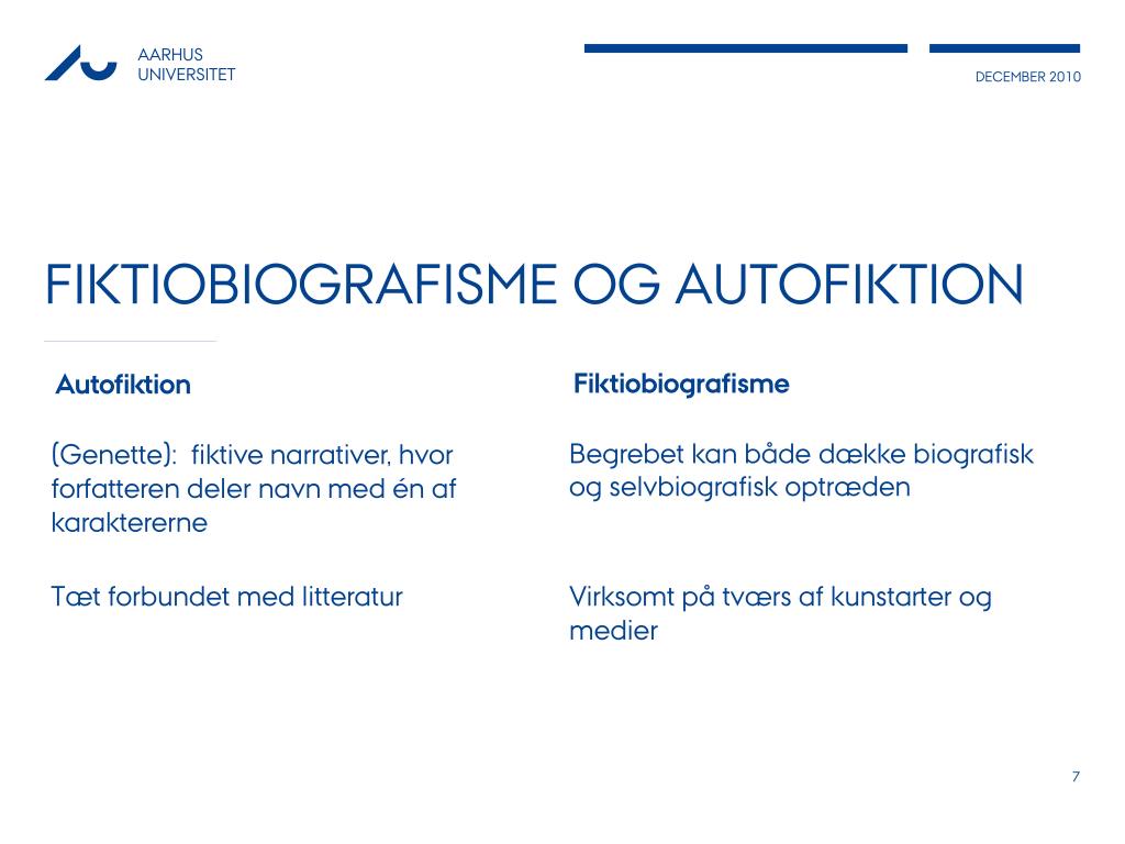 PPT - fiktiobiografisme i film og tv PowerPoint Presentation, free ...