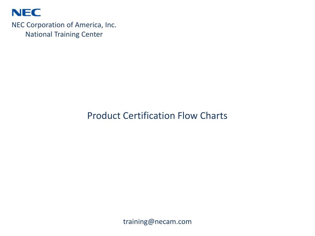 PPT - NEC Corporation of America, Inc. National Training Center ...