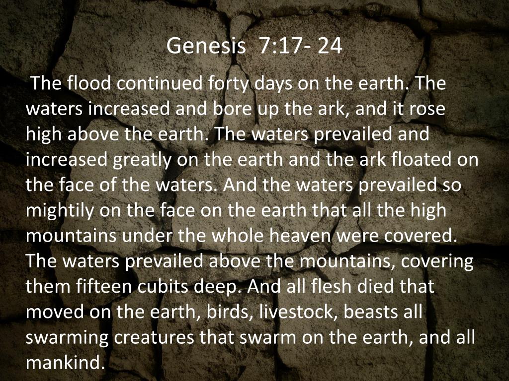 PPT - Noah: Salvation , Suffering & the Sovereignty of God Genesis 7:1 ...