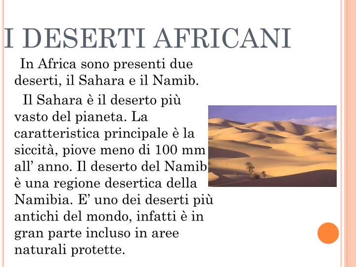 PPT - I DESERTI CALDI; LA FAUNA & LA FLORA PowerPoint Presentation - ID ...