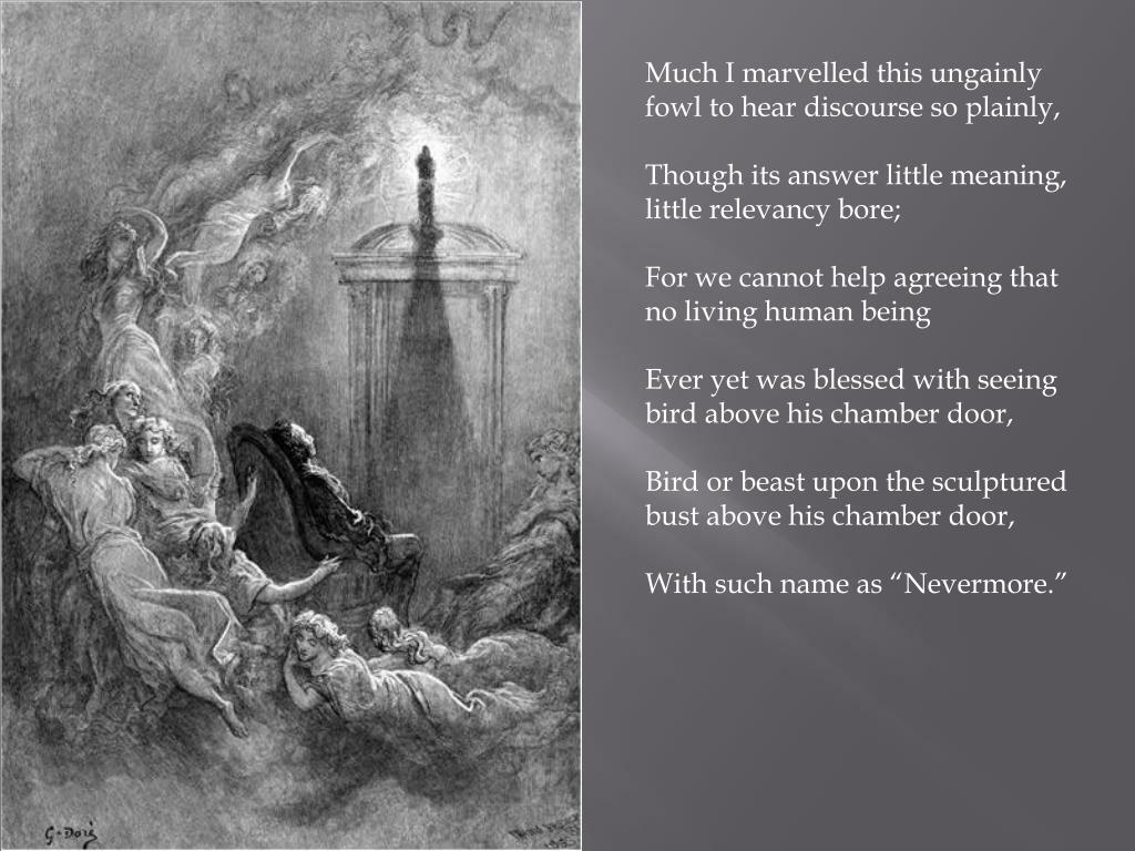 PPT - The Raven Written by Edgar Allan Poe Illustrated by Gustave Doré ...
