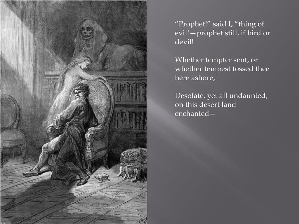 PPT - The Raven Written by Edgar Allan Poe Illustrated by Gustave Doré ...