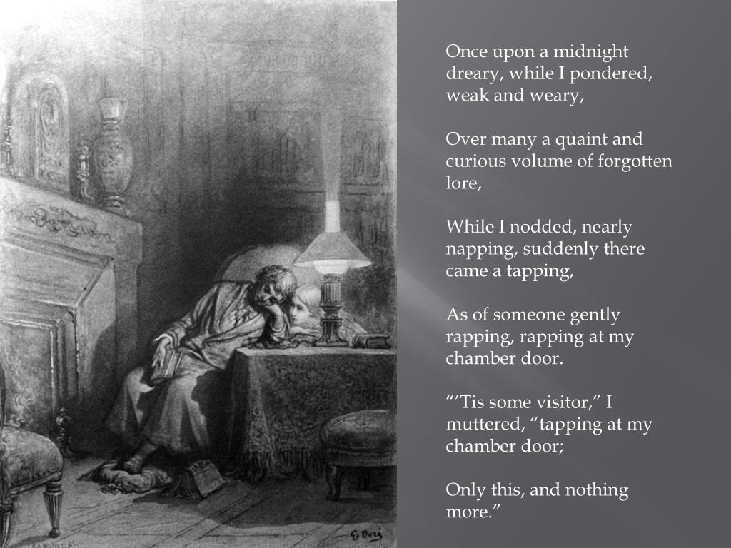PPT - The Raven Written by Edgar Allan Poe Illustrated by Gustave Doré ...