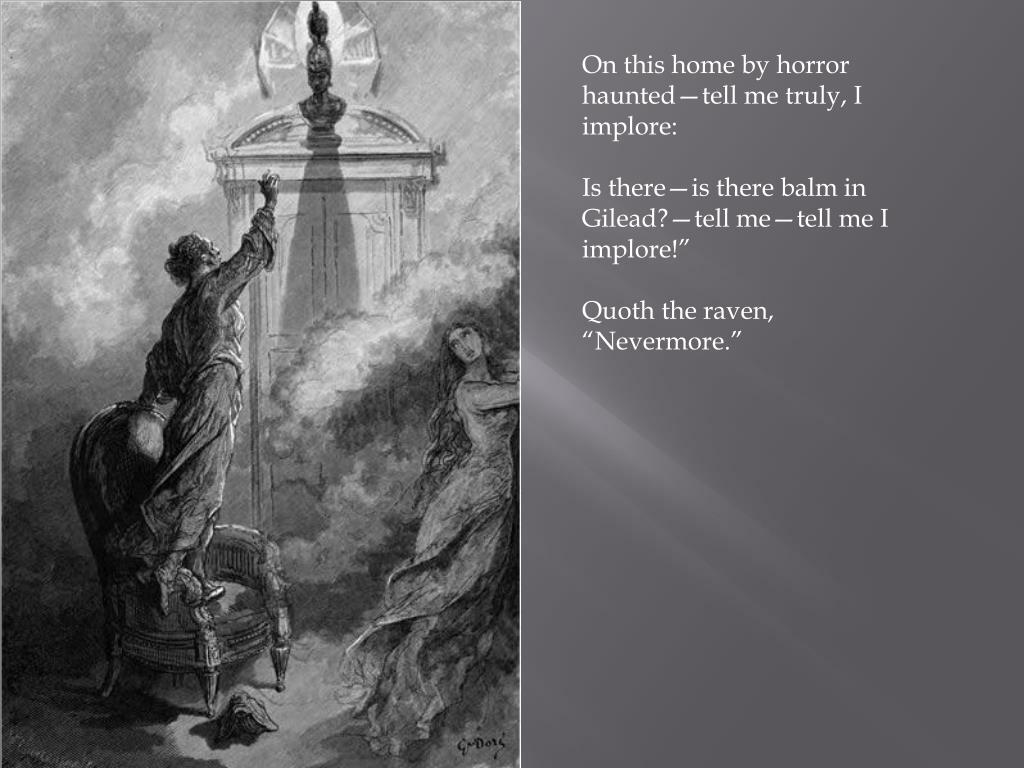 PPT - The Raven Written by Edgar Allan Poe Illustrated by Gustave Doré ...