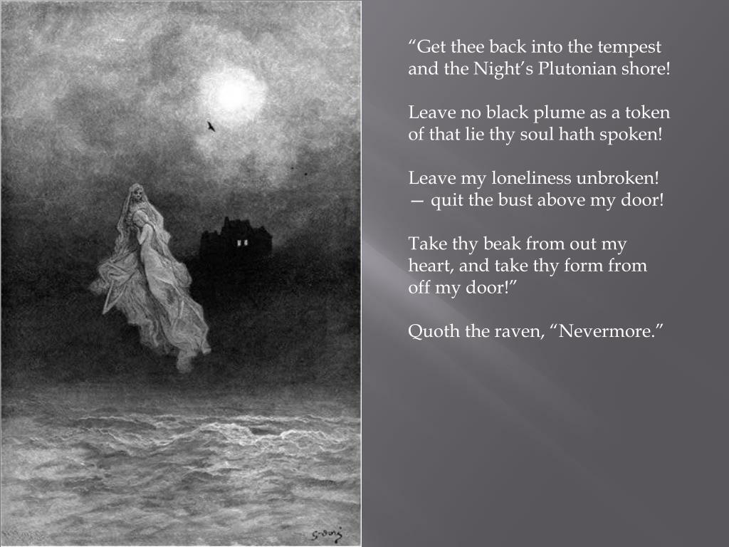 PPT - The Raven Written by Edgar Allan Poe Illustrated by Gustave Doré ...
