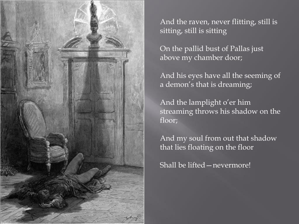 PPT - The Raven Written by Edgar Allan Poe Illustrated by Gustave Doré ...