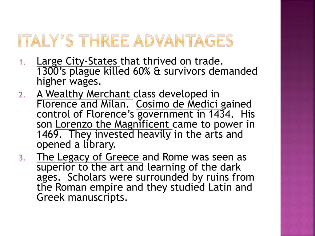 PPT - Italy: Birthplace of the Renaissance PowerPoint Presentation ...