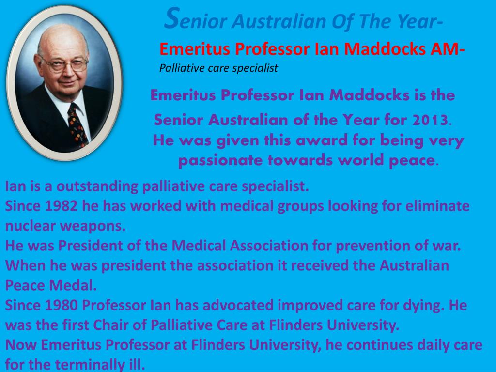 PPT - AUSTRALIAN OF THE YEAR AWARDS 2013 PowerPoint Presentation, free ...