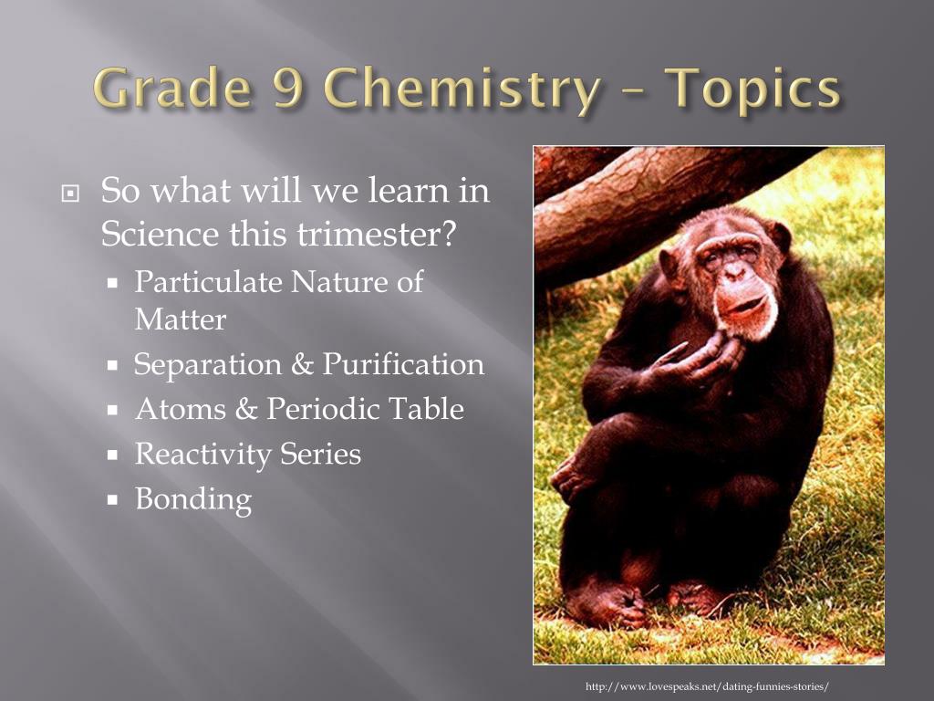 PPT - Welcome To Grade 9 Chemistry! PowerPoint Presentation, free ...