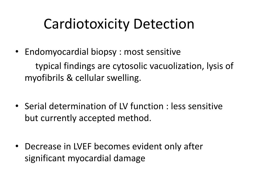PPT - CARDIAC TOXICITY OF CANCER THERAPEUTIC AGENTS PowerPoint ...