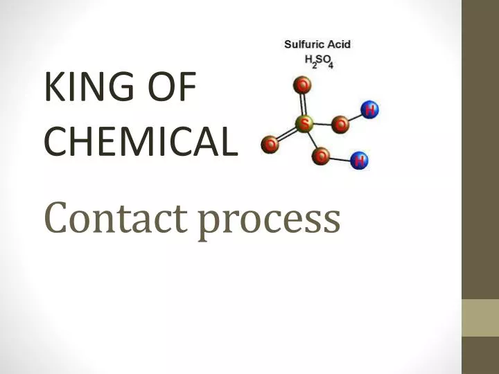 The Contact Process Diagram Flow Chart Illustrating The Cont