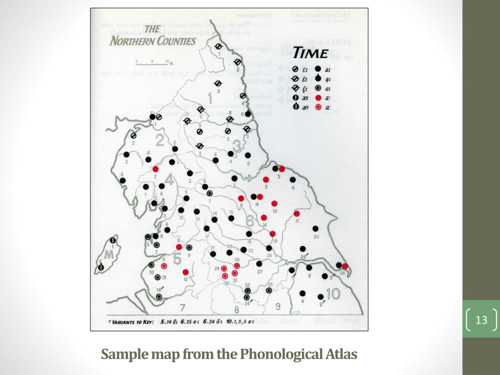 PPT - Northern dialect evidence for the chronology of the Great Vowel ...