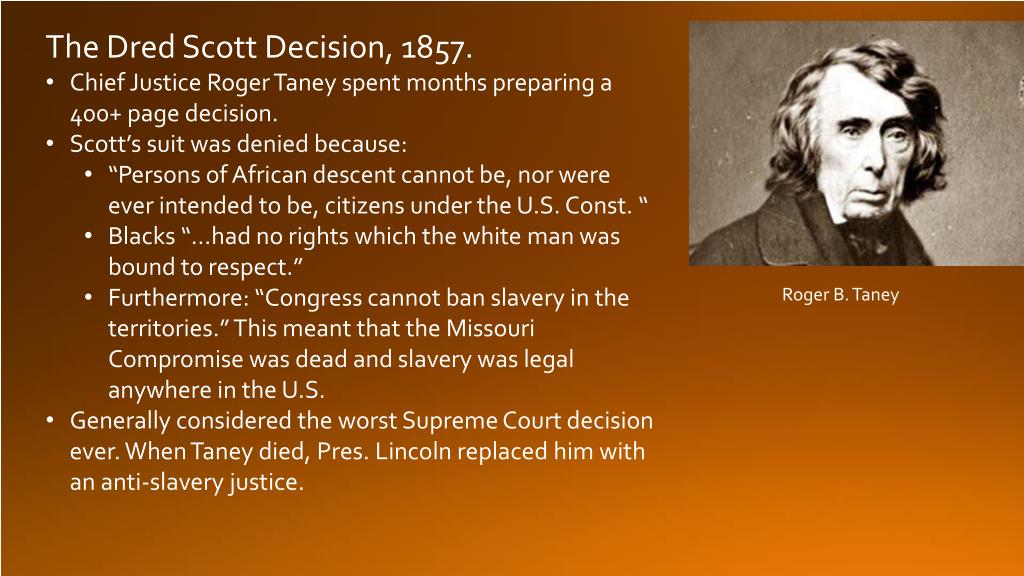 PPT - The 1850’ s: Bleeding Kansas, Dred Scott, Young Abe Lincoln ...
