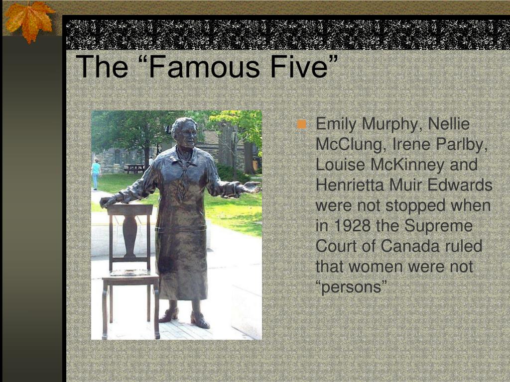 PPT - Women in Canada in the 1920’s PowerPoint Presentation, free ...