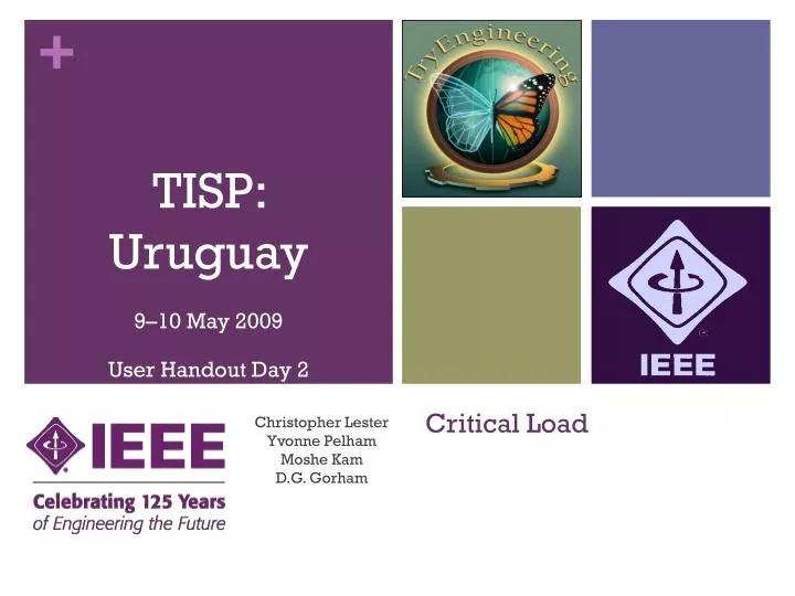 PPT - Critical Load PowerPoint Presentation, free download - ID:2171964