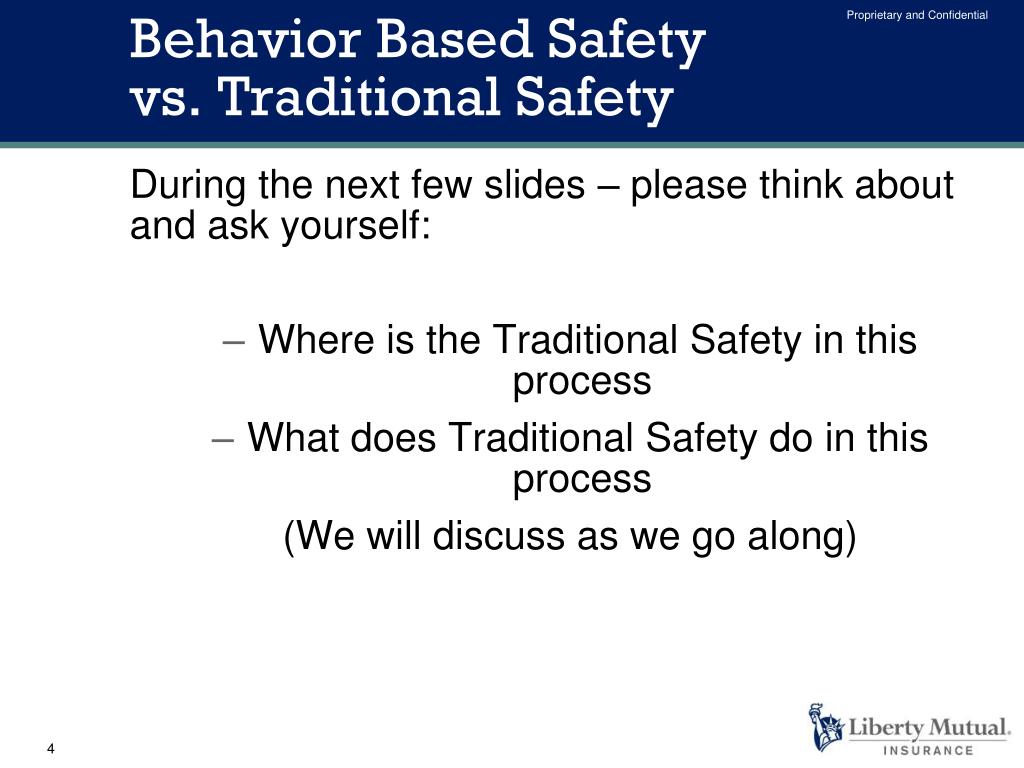 Ppt Behavior Based Safety Basics Overview Powerpoint Presentation